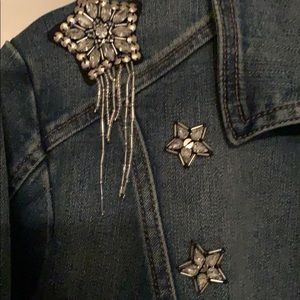 INC International Concepts | Jackets & Coats | Inc Jean Jacket With ...